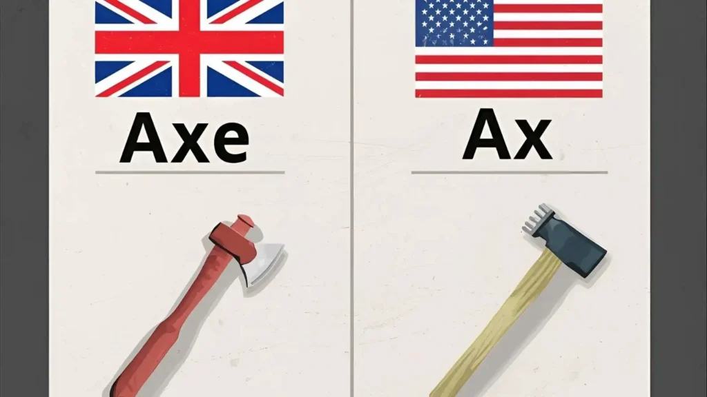Axe vs Ax: British vs American Spelling Made Clear For 2026