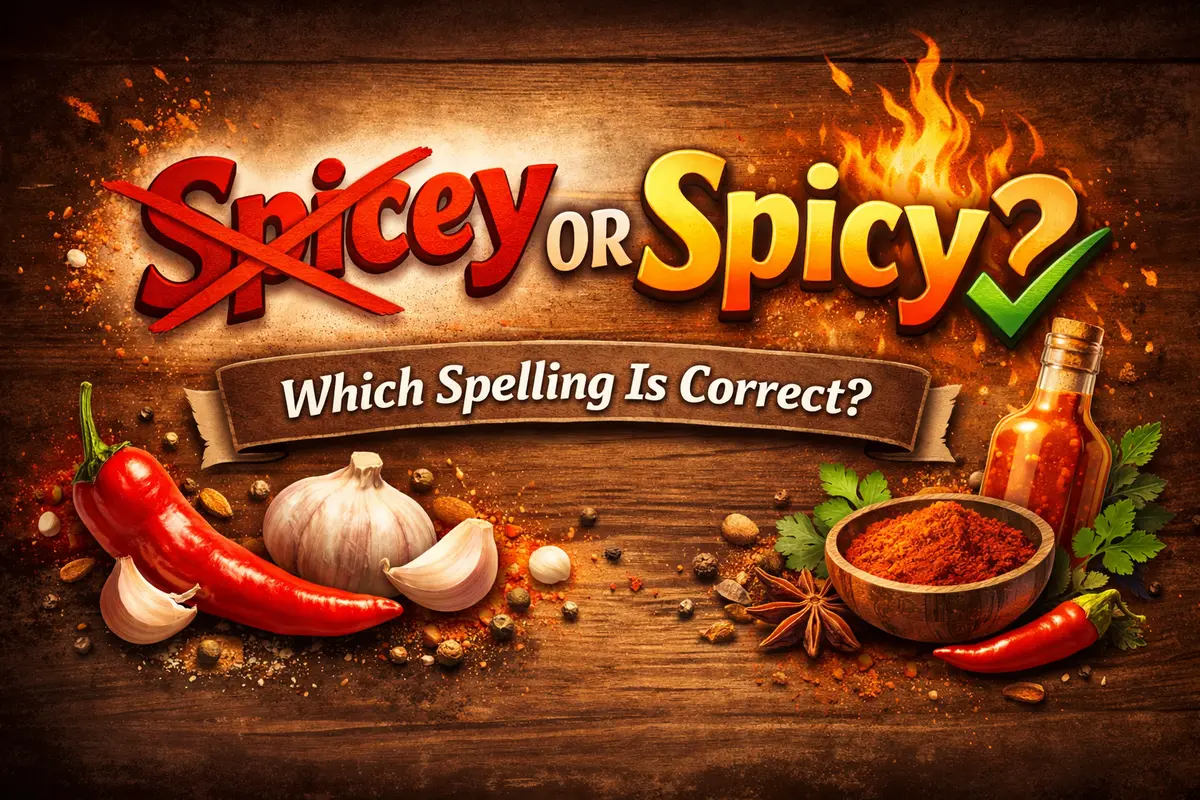 Spicey or Spicy: Which Spelling Is Correct and Why