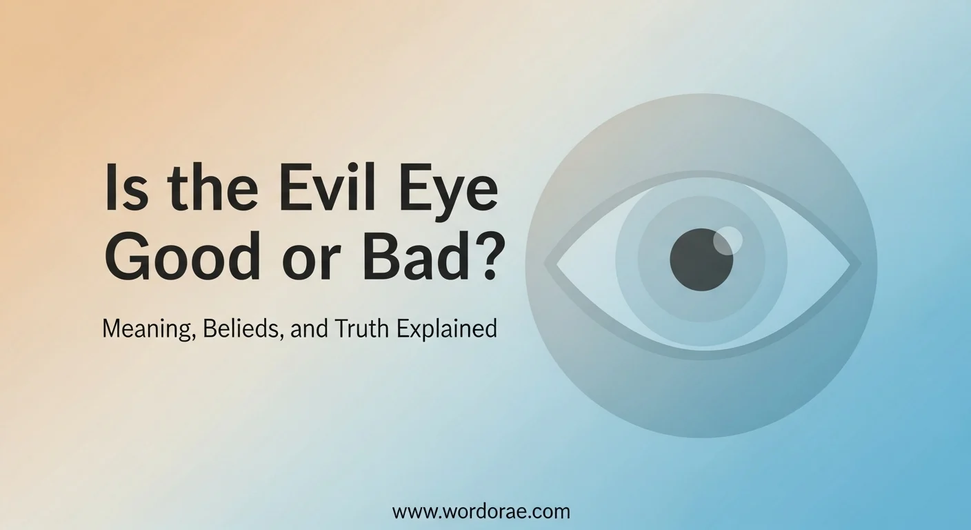 Is the Evil Eye Good or Bad? Meaning, Beliefs, and Cultural Truth