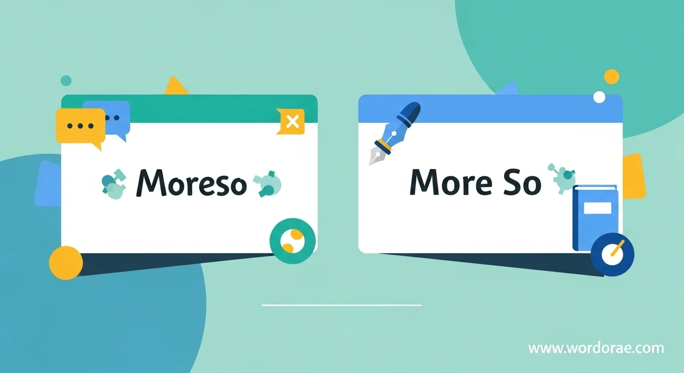 Moreso or More So: Correct Usage Explained