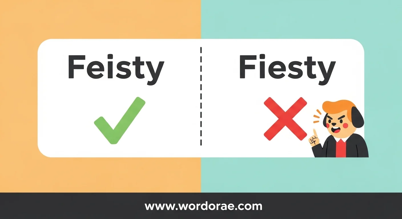 Fiesty or Feisty: Which Spelling Is Correct?