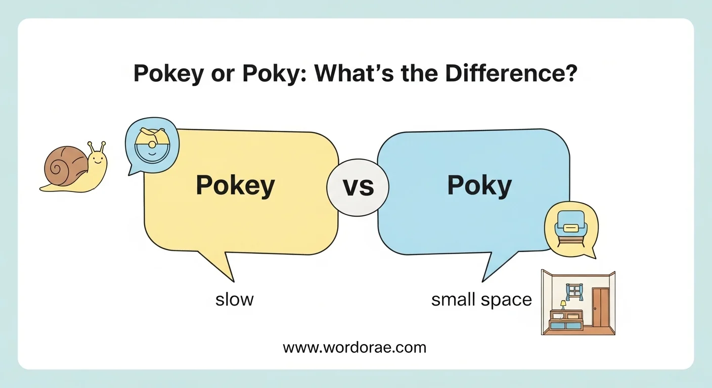Pokey or Poky: Which Spelling Is Correct and What Does It Mean?